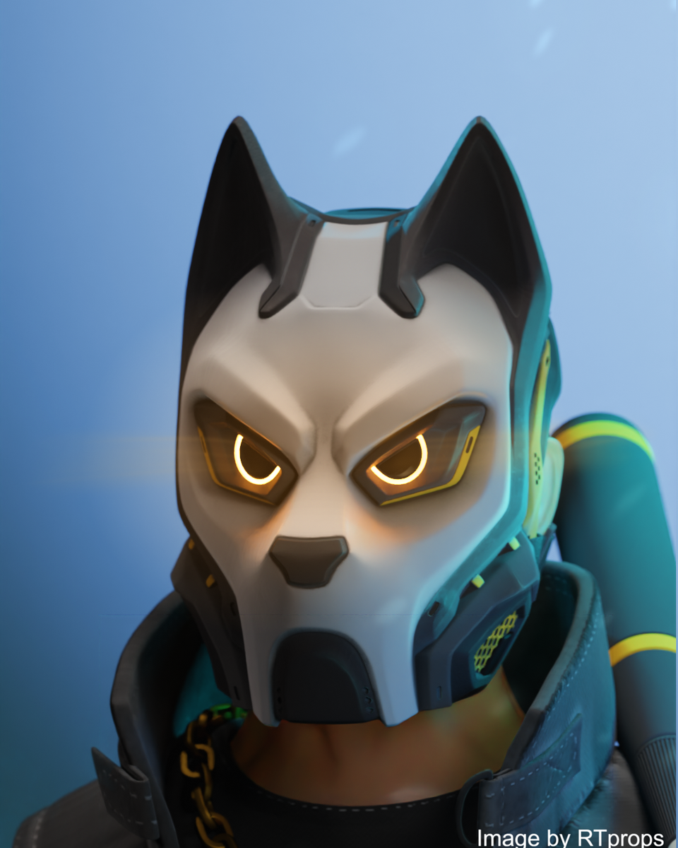 Evo Dog V2 RGB LED Mask | Wolfy mask | Cosplay mask – SecondNature.ws