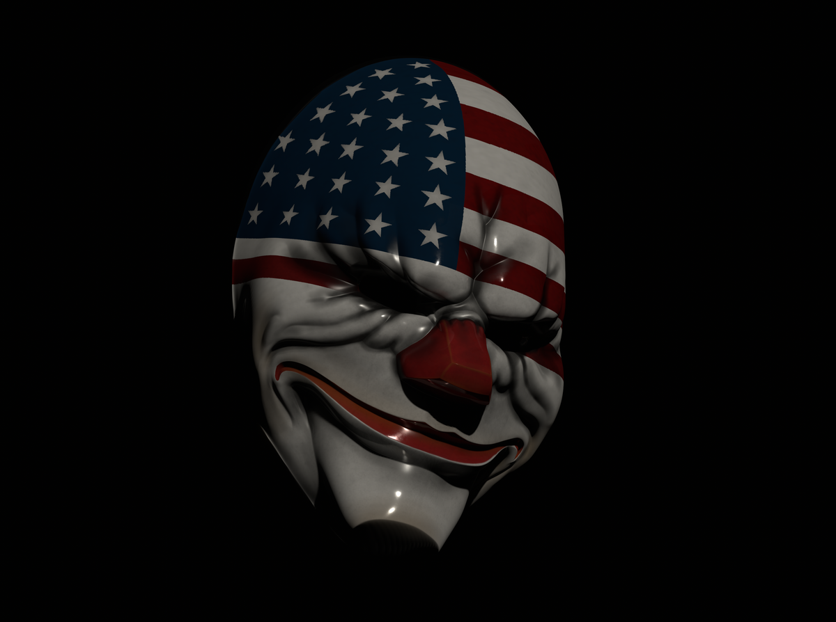 Dallas mask by SecondNature Workshop | Payday 3 – SecondNature.ws