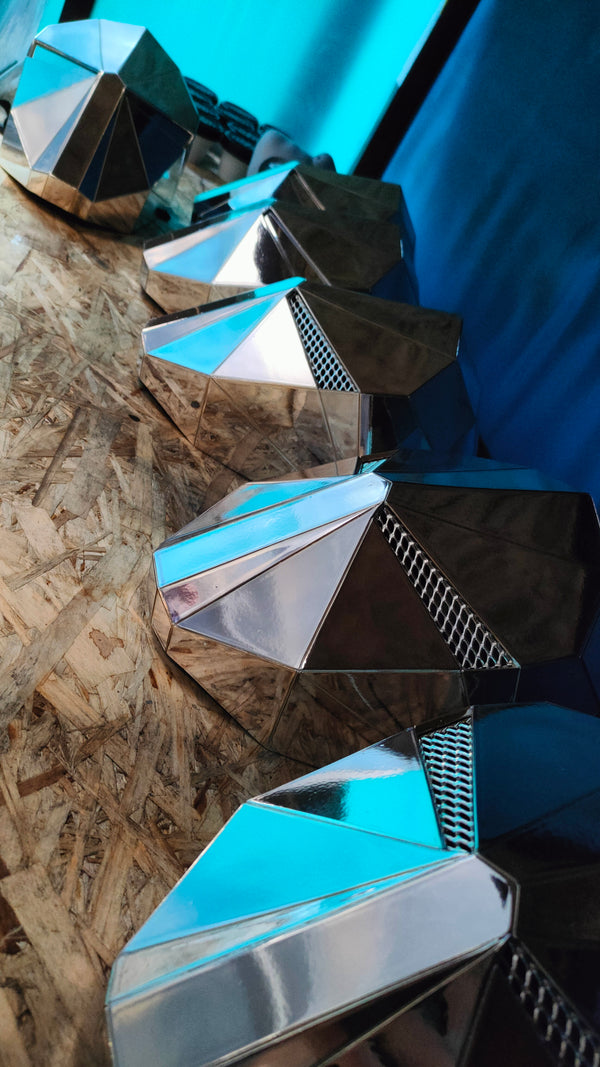 MUSE WOTP CHROME Mirror mask | We of The People album | Chemical Silve ...